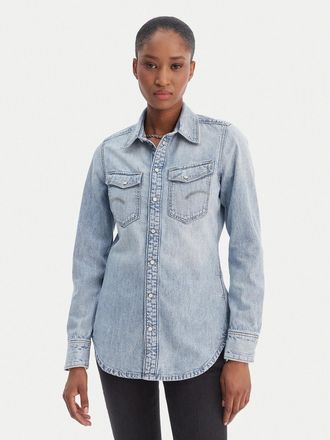 G-Star Raw Jeanshemd D27714-D539 Blau Slim Fit