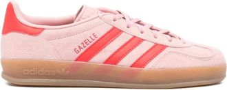 adidas Low-Top Sneaker - Gazelle Indoor W Wonmau/red/gum4 - Gr. US_10_5 - in Gold - für Damen
