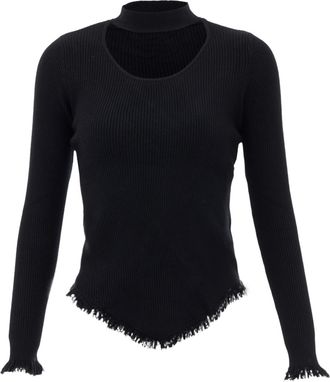Mymo Pullover Frauen schwarz