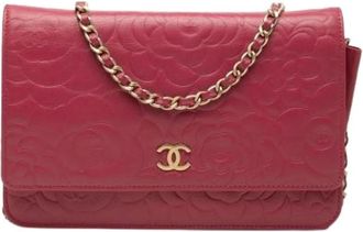 Chanel Pre-owned Wallet on Chain - Femme - Pre-owned - Rose - Taille: ONE Size