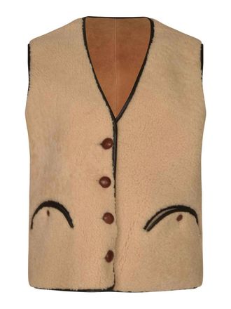 Blazé Milano Blouson En Cuir - Marron