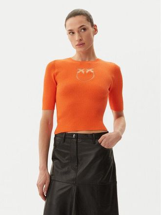 Pinko Pullover Tritone 102017 A1KW Orange Slim Fit