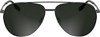 Karl Lagerfeld Unisex Adult Sunglasses KL360S - Dark Gun with Solid Smoke Lens
