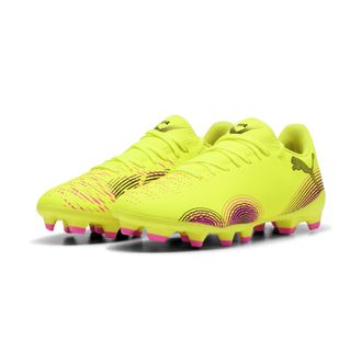 Puma Future 8 Play FG/AG WNs, Weiblich Fussballschuh, Yellow ALERT-PUMA Black-Sun Struck
