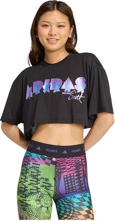 adidas Womens x Jeremy Scott T-Shirt Black M