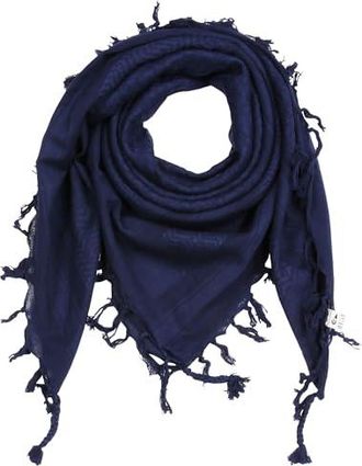 Freak Scene Kufiya - bleu-marine - bleu-marine - 100 x 100 cm - Shemagh - foulard Arafat palestinien - keffieh en coton