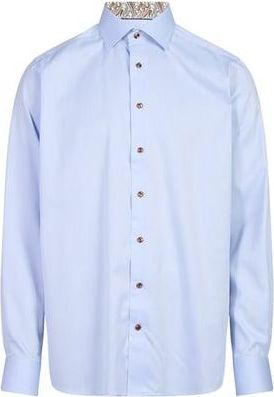 Eton Chemise droite col classique en coton