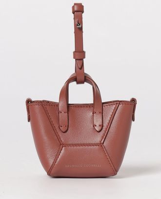 Brunello Cucinelli Sac Port&eacute; &eacute;paule BRUNELLO CUCINELLI Femme couleur Rouge