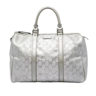 Gucci Sac Boston Pre-owned - Femme - Pre-owned - Gris - Taille: ONE Size