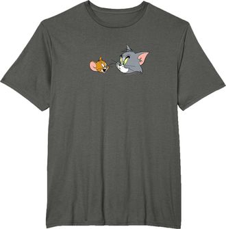 Tom & Jerry Tom And Jerry Faces T-Shirt