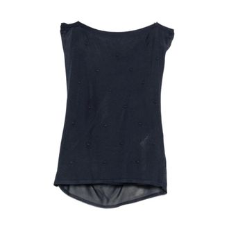 Jacquemus Plumetis Top - - Tops - Damen - Blau - S