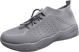 Generic Chaussures de course pour femme en maille respirante - Couleur unie - L&eacute;g&egrave;res - Coussin dair - Chaussures de sport classiques confortables et d&eacute;contra