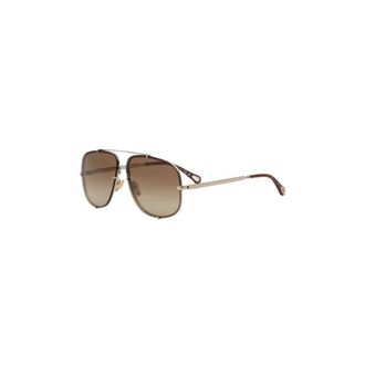 Chlo&eacute; Pilotenbrille - - Accessories - Damen - Gelb - 62 MM