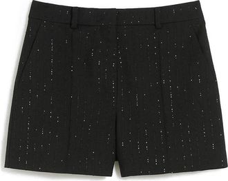 Max Mara Kurzer Mantel - Schwarz