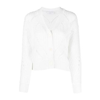 Iro Cardigans - - Knitwear - Damen - Wei&szlig; - L