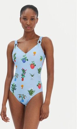 Seafolly Badeanzug Playa Bonita 11098DD287 Himmelblau