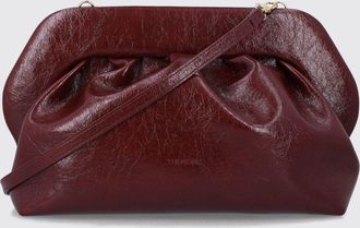 Themoir&egrave; Pochette Bios en cuir vegan drap&eacute; avec bandouli&egrave;re amovible