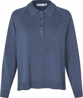 Masai Femme, Tops, Bleu, Taille: 46 FR Polo Chemises