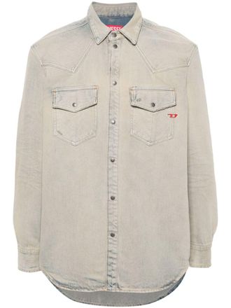 Diesel chemise D-Ocean en jean - Tons neutres
