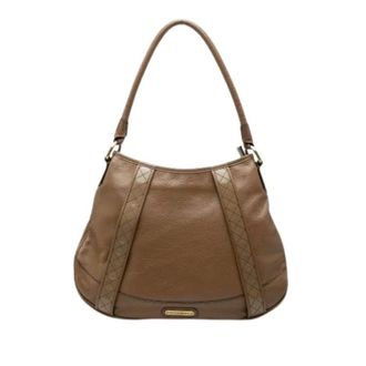 Burberry Sac port&eacute; &eacute;paule Pre-owned - Femme - Pre-owned - Brun - Taille: ONE Size