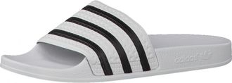 adidas Originals adidas Unisex-Erwachsene Originals ADILETTE Bade Sandalen - Weiß (Weiß Core Schwarz Weiß),EU 37