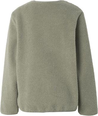Urban Classics Outdoorjacke Urban Classics Ladies Buttoned Teddy Jacket (1-St)