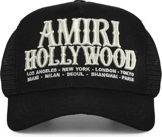 Amiri logo baseball cap - Schwarz