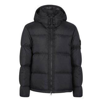 Stone Island Homme, Vestes, Noir, Taille: 2XL Winter Vestes