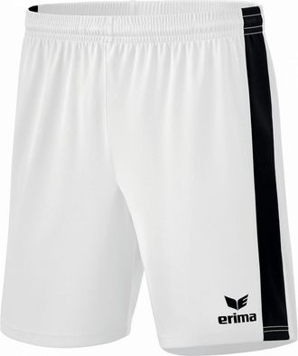 Erima Unisex Erwachsene Retro Star Short (3152102), weiß/schwarz, XXL