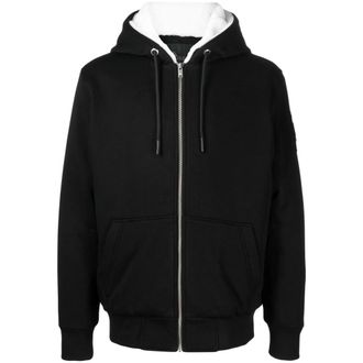 Moose Knuckles Logo-plaque Zip-up Hooded Jacket