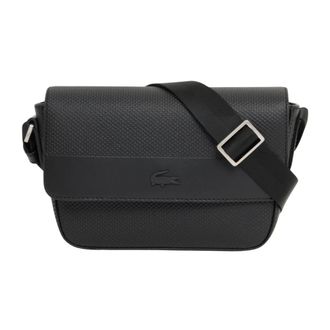 Lacoste Femme, Sacs, Noir, Taille: ONE Size Mini Sacoche Chantaco