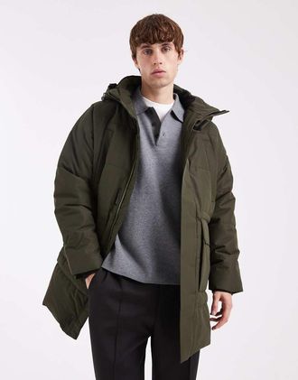 Only & Sons Parka rembourrée - Vert foncé