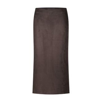 Drykorn Midirock Asser in Velours-Optik