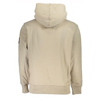 Calvin Klein Cotton Fleece Hoodie - Beige