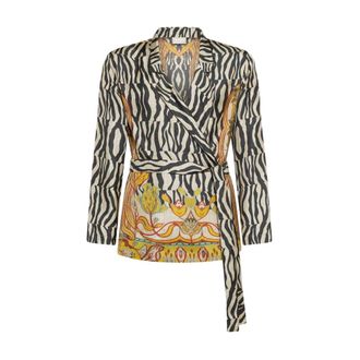 Pierre-Louis Mascia Femme, Vestes, Multicolore, Taille: 38 FR Aloe Jacket