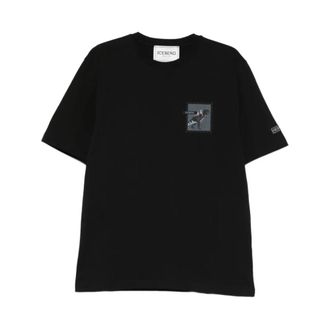 Iceberg T-Rex Tee - - Tops - Herren - Schwarzk - 2XL