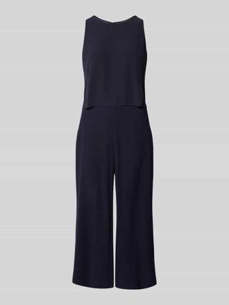 s.Oliver Black Label Regular Fit Jumpsuit mit doppellagigem Chiffon