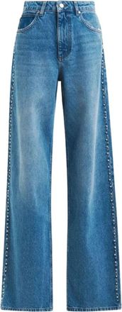 Essentiel Femme, Jeans, Bleu, Taille: W25 Interesting Embo Jeans