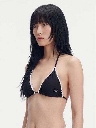 Karl Lagerfeld Bikini-Oberteil B1W46019 Schwarz
