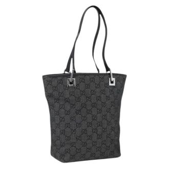 Gucci Sac cabas vintage Pre-owned - Femme - Pre-owned - Noir - Taille: ONE Size
