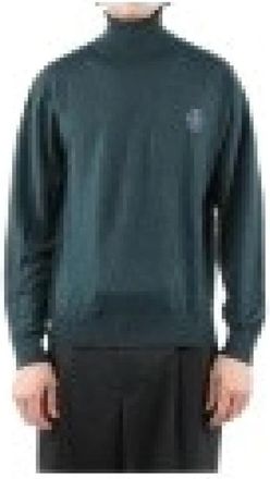 Dr&ocirc;le de Monsieur D Mirror Wollseide Rollkragenpullover - - Knitwear - Herren - Gr&uuml;n - XL