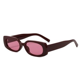 Generic Lunettes De Soleil Dext&eacute;rieur &Agrave; Petite Monture For Hommes, For Les Vacances, D&eacute;placements Quotidiens Et Le Sport(Red)
