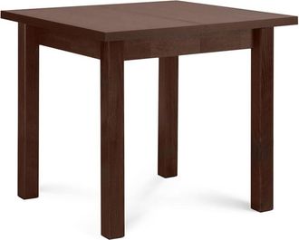 Konsimo Saluto Klappbarer Esstisch, Ausziehbar, Kastanienbraun - Konsimo