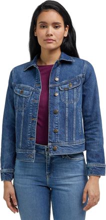 Lee Womens Rider Denim Jacket, Classic Indigo, XL