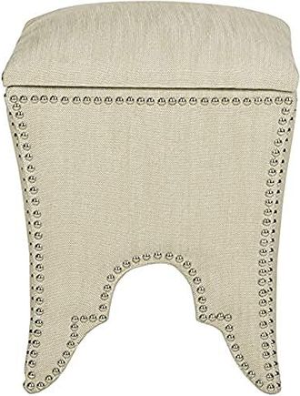 Safavieh Contemporary Upholstered Arm Chair, in Beige