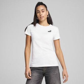 Puma ESS Small No. 1 Logo T-Shirt Damen, Kleidung, Wei&Atilde;Y, XL