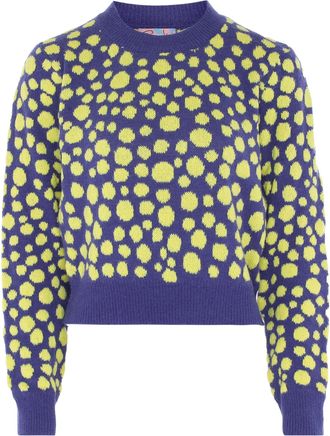 Mymo Pullover Frauen MARINE LIMETTE GELB