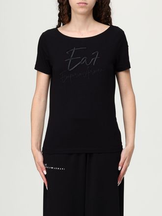 Emporio Armani T-Shirt EA7 Femme couleur Noir