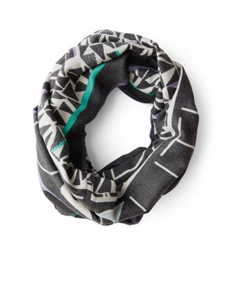 Cecil Damen B572646 TOS_Cozy Print Loop, Black, A