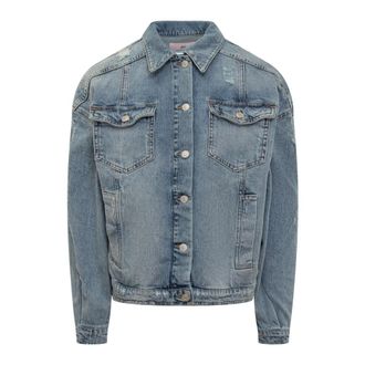 Chiara Ferragni Damen, Jacken, Blau, XSGröße